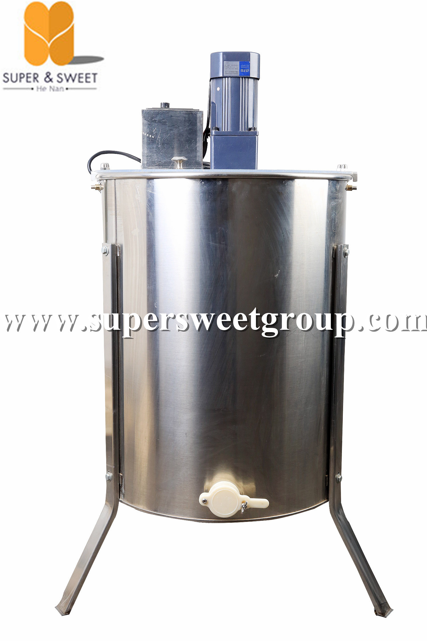 2/3/4/6 frames 550w motor for honey extractor