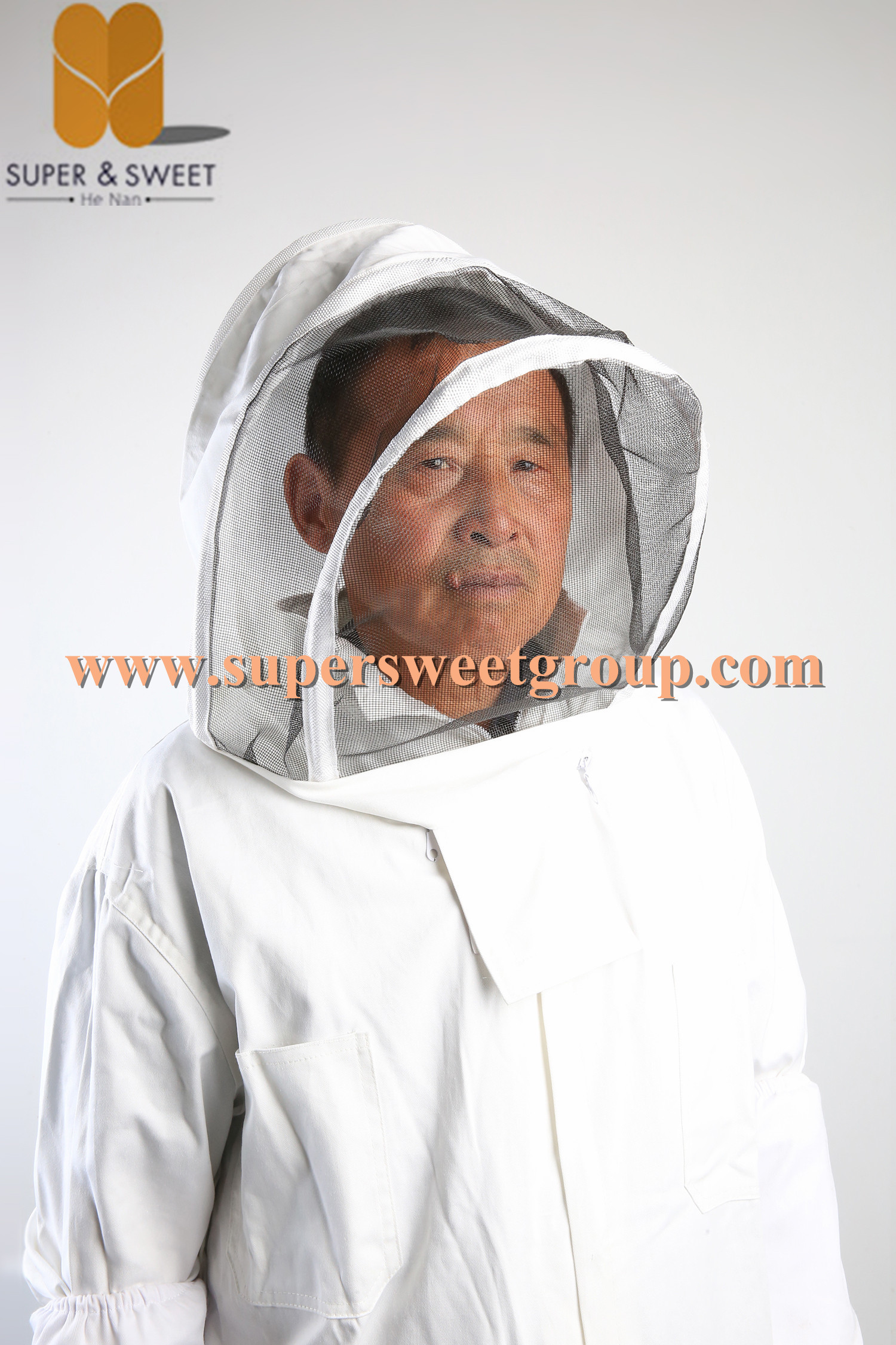 Bee protective suit /beekeeping clothing White/ brown/pink