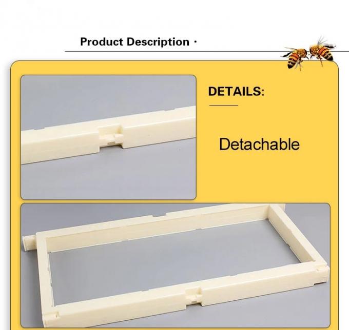 langstrorth beehive frame plastic bee frame for foundation sheet
