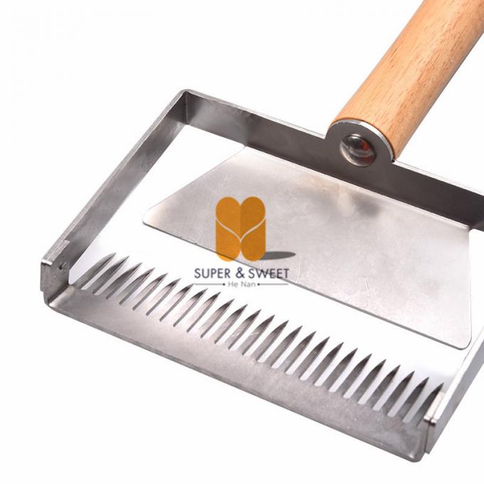 Newest stainless steel honey uncapping fork honey frame uncapping tool